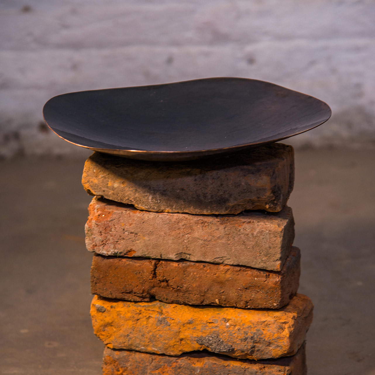 Baala Plate, Mottled - Pia Nepal